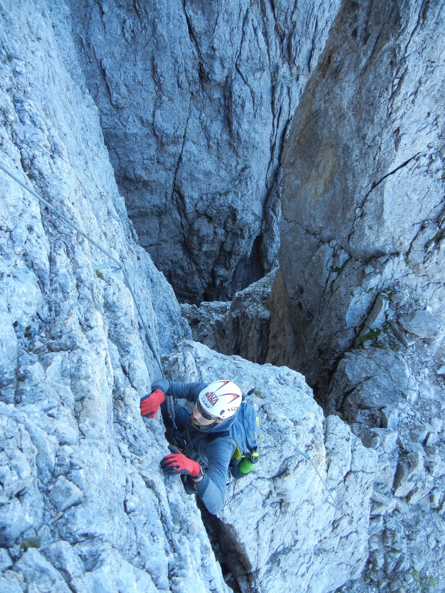 Ferrata Bolver Lugli a Cima Vezzana