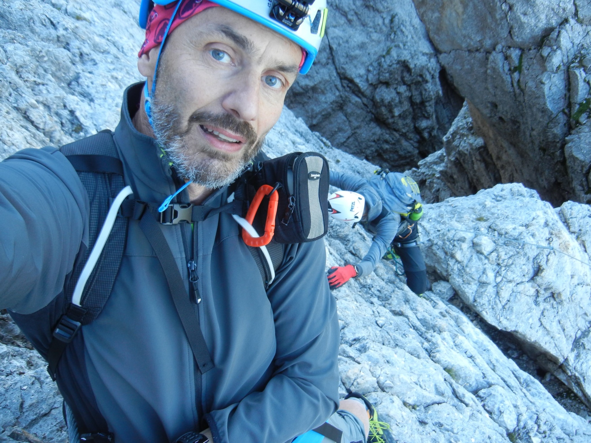 Ferrata Bolver Lugli a Cima Vezzana