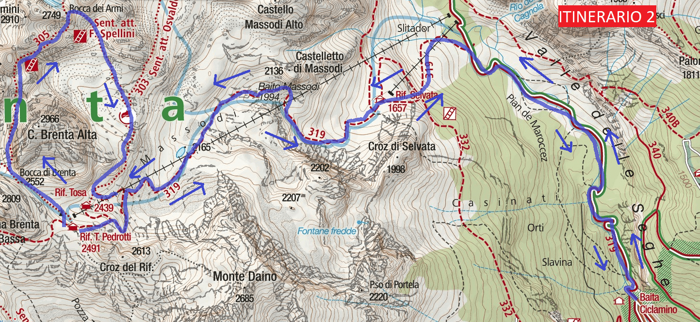 Ferrata Bocchette Centrali