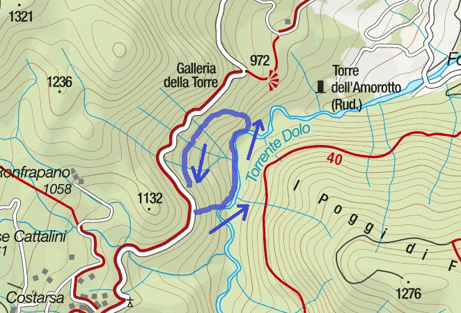 Via Ferrata Barranco del Dolo