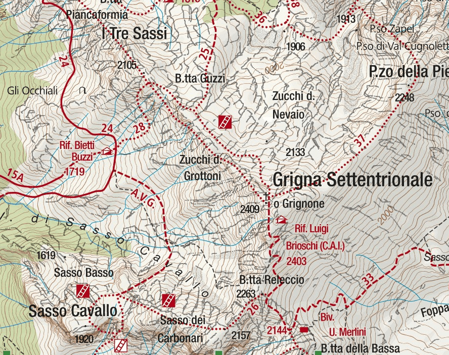 Ferrata CAI Mandello al Sasso dei Carbonari