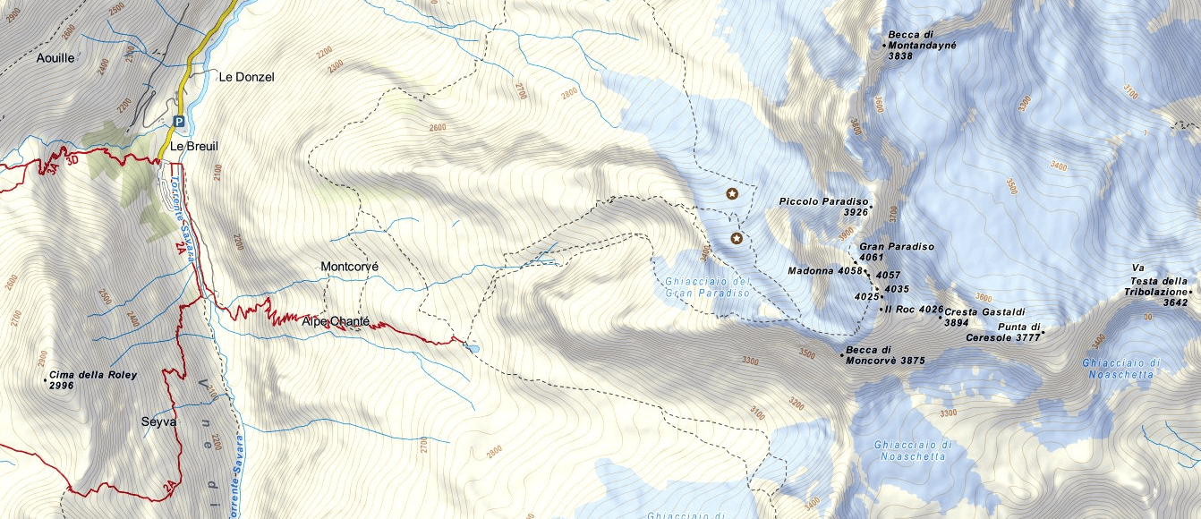 Ferrata at the Gran Paradiso