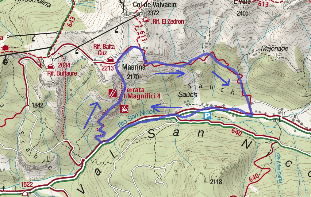 Via Ferrata i Magnifici 4