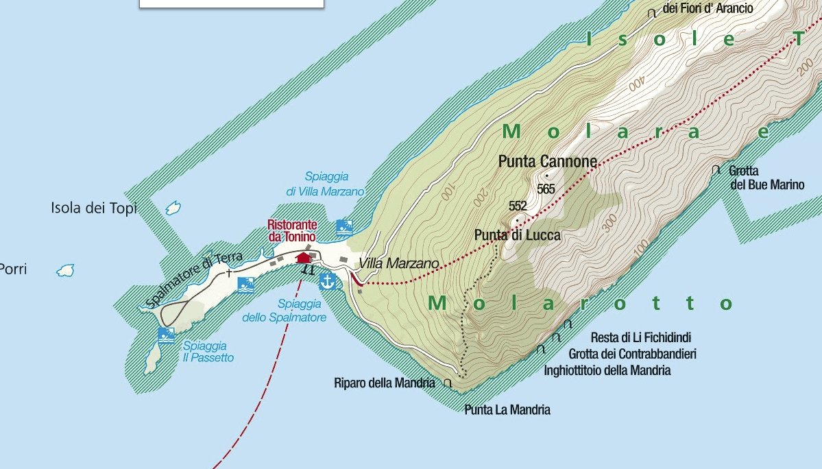 Ferrata a Punta Cannone nell'isola di Tavolara
