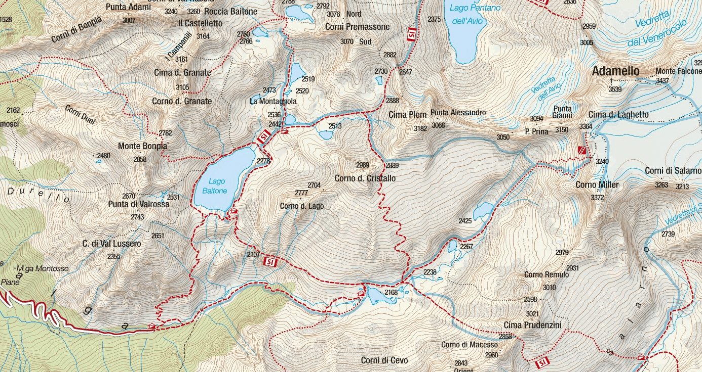 Ferrata Terzulli all'Adamello