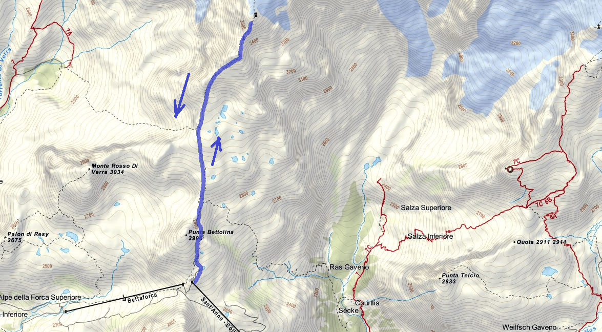 Sentiero Attrezzato al Rifugio Quintino Sella