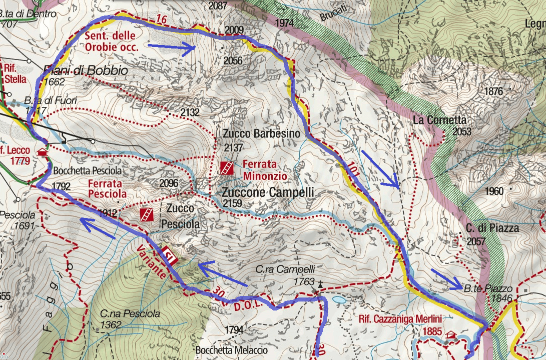 Aided path of the Stradini
