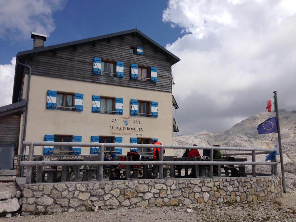 Ferrata Bolver Lugli a Cima Vezzana