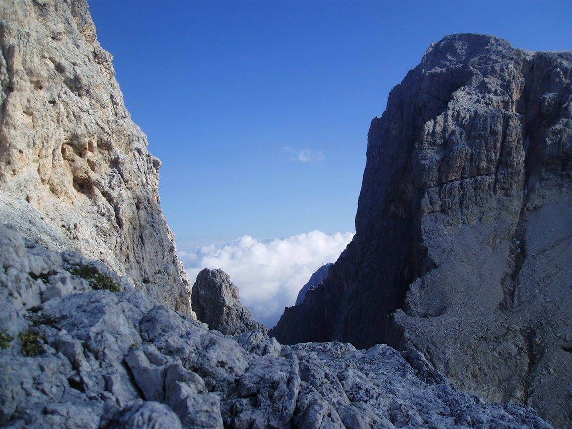 Bolver Ferrata Lugli in Cima Vezzana