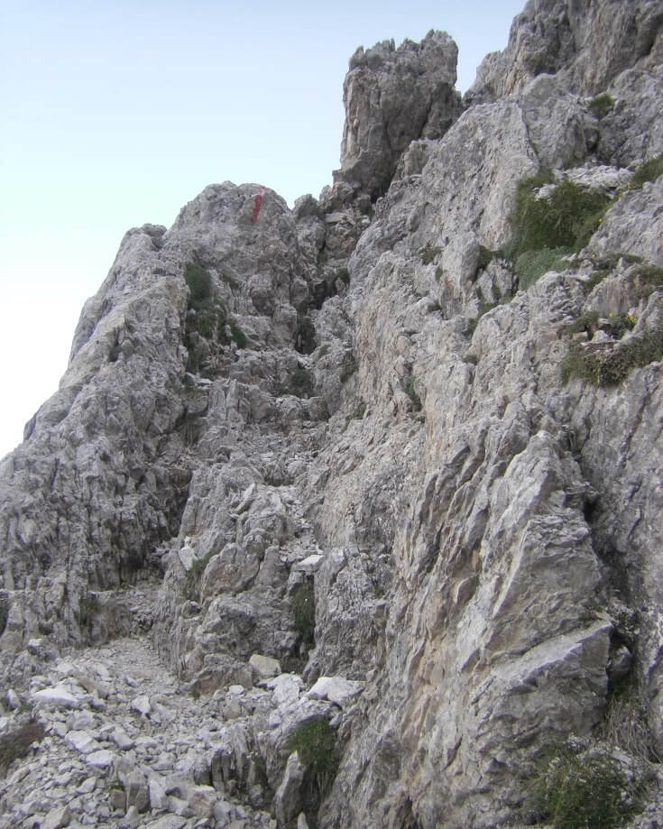 Ferrata Bolver Lugli a Cima Vezzana