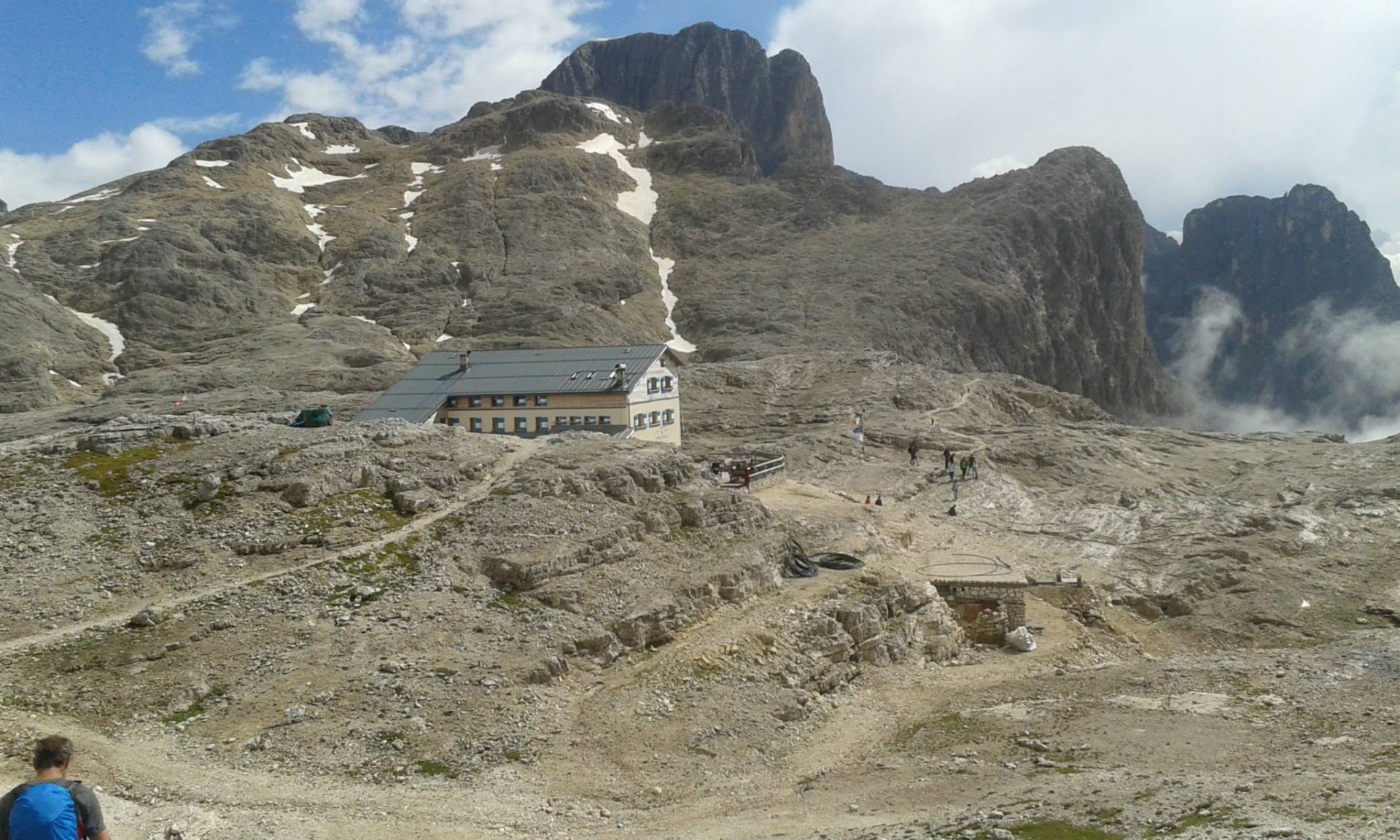 Ferrata Bolver Lugli a Cima Vezzana