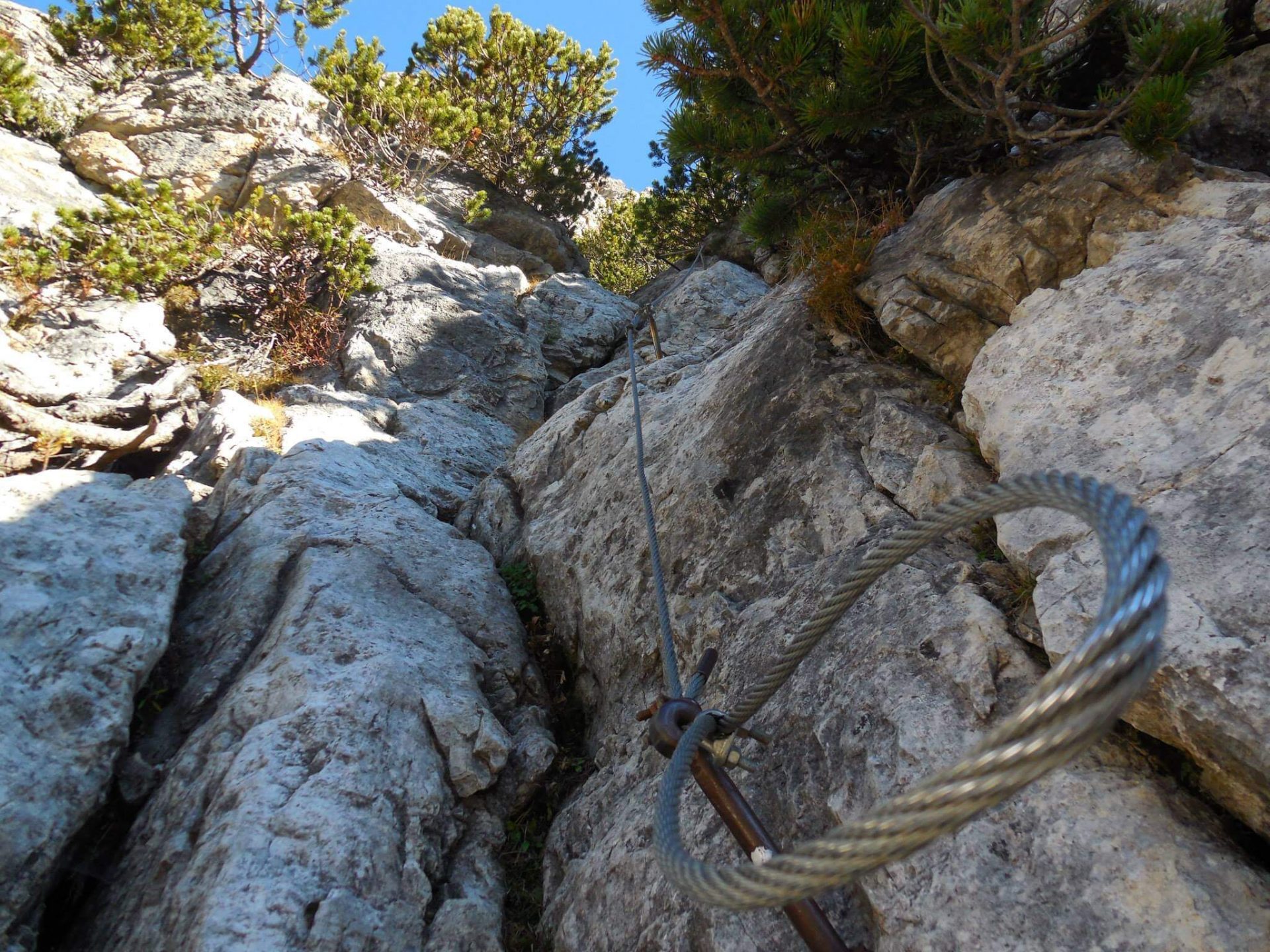 Ferrata Bovero at Col Rosà