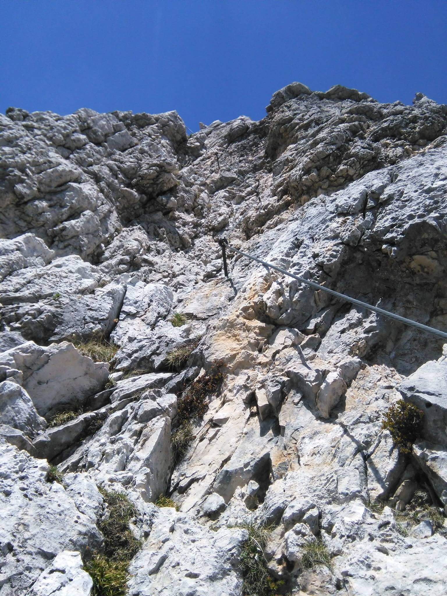 Ferrata Bovero at Col Rosà