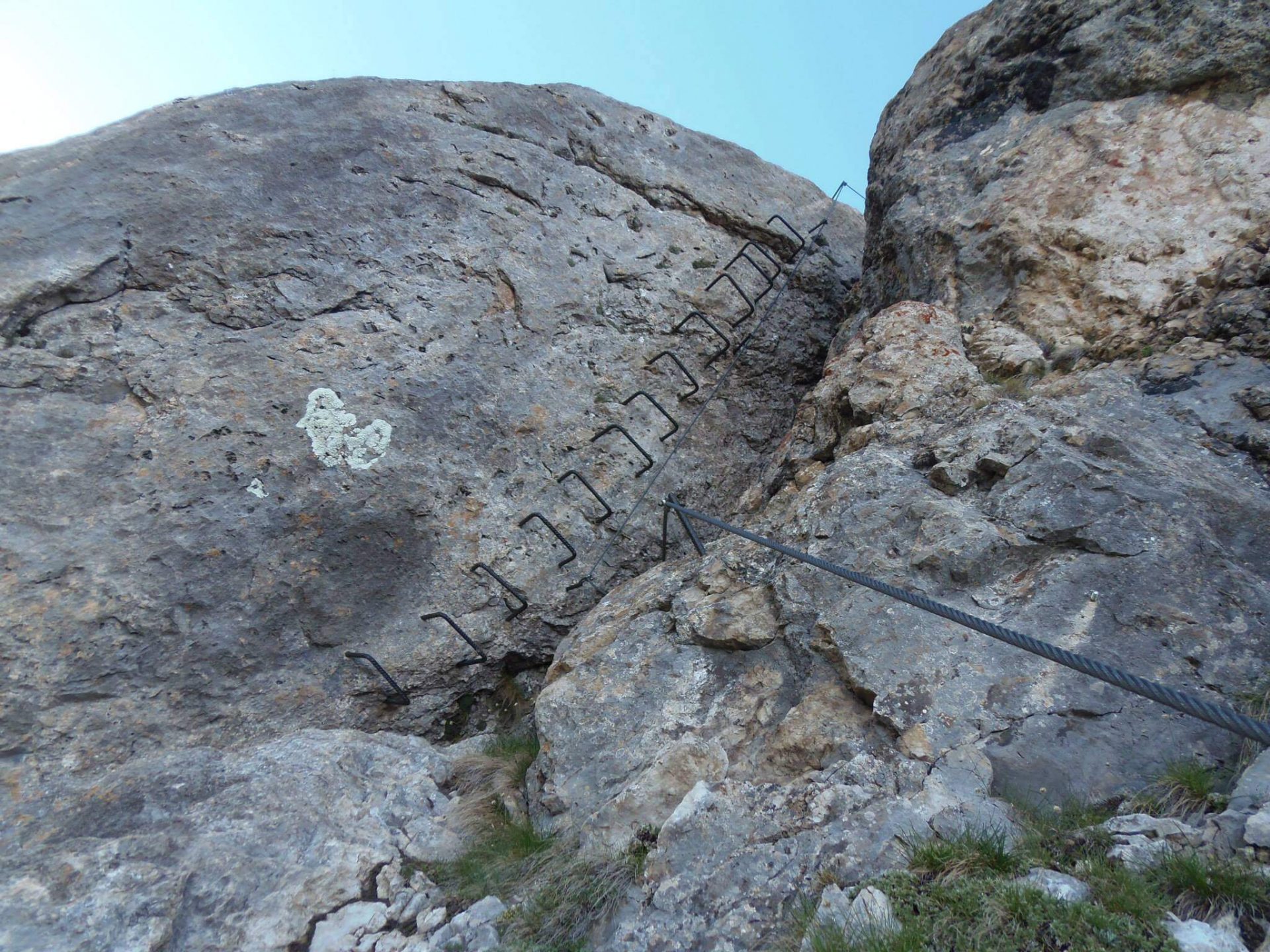 Ferrata al Col Rodella al Passo Sella
