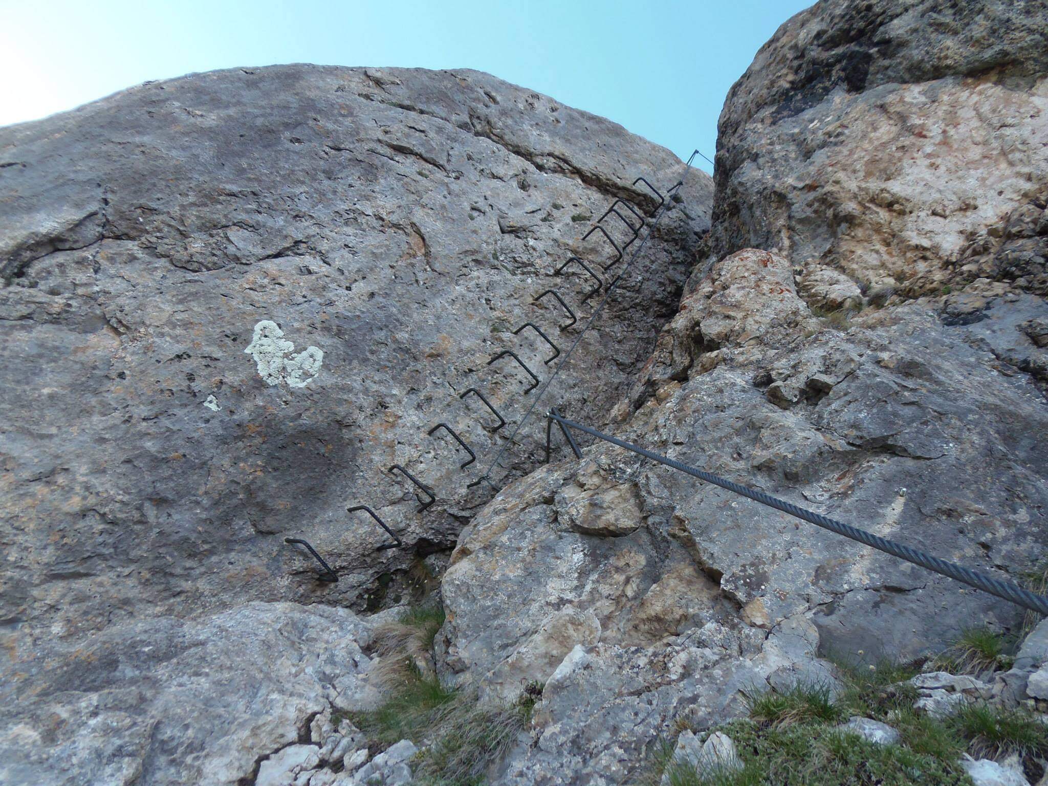 Ferrata al Col Rodella al Passo Sella