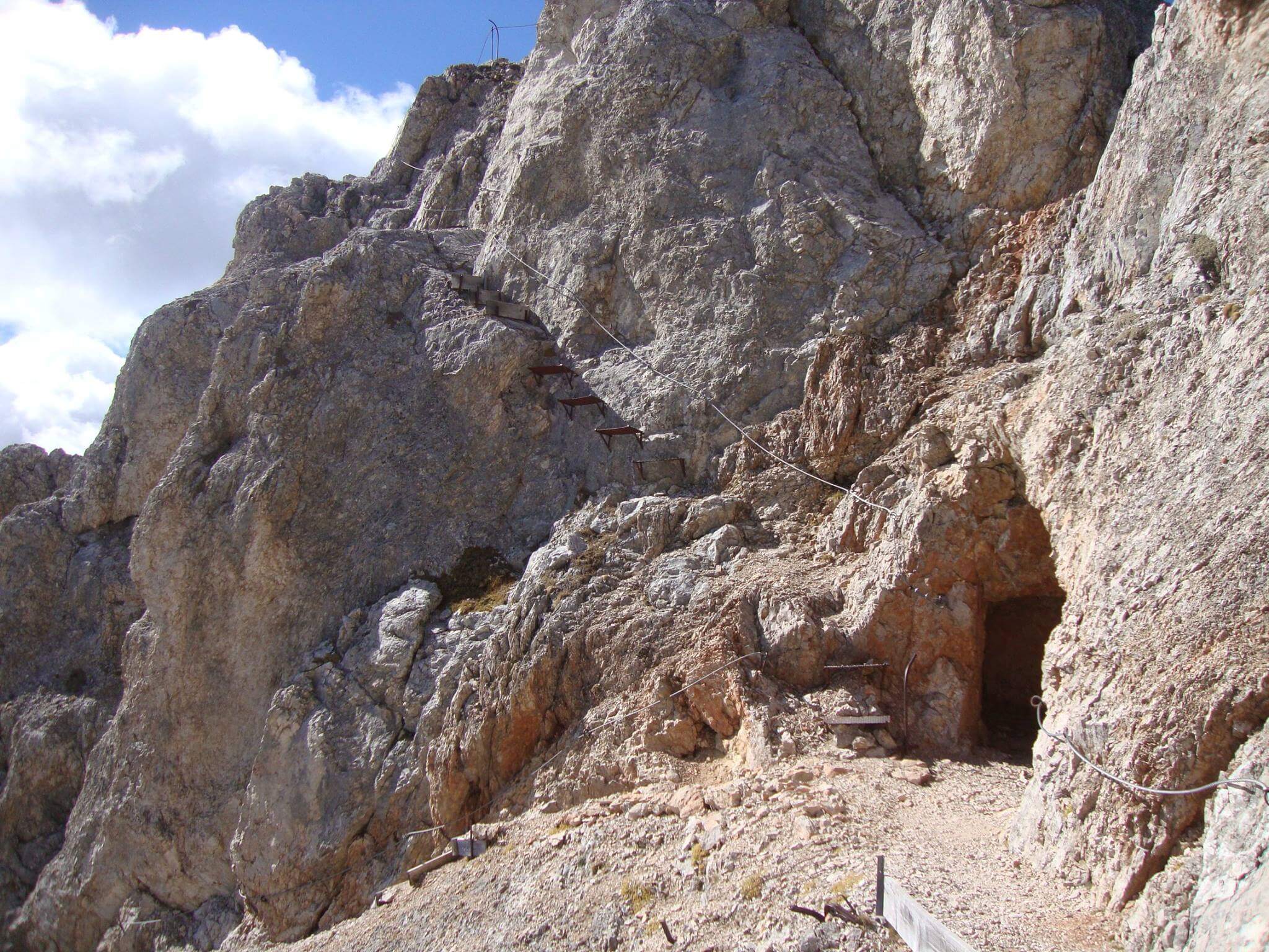 Ferrata Eterna a Punta Serauta - Bridgata Cadore