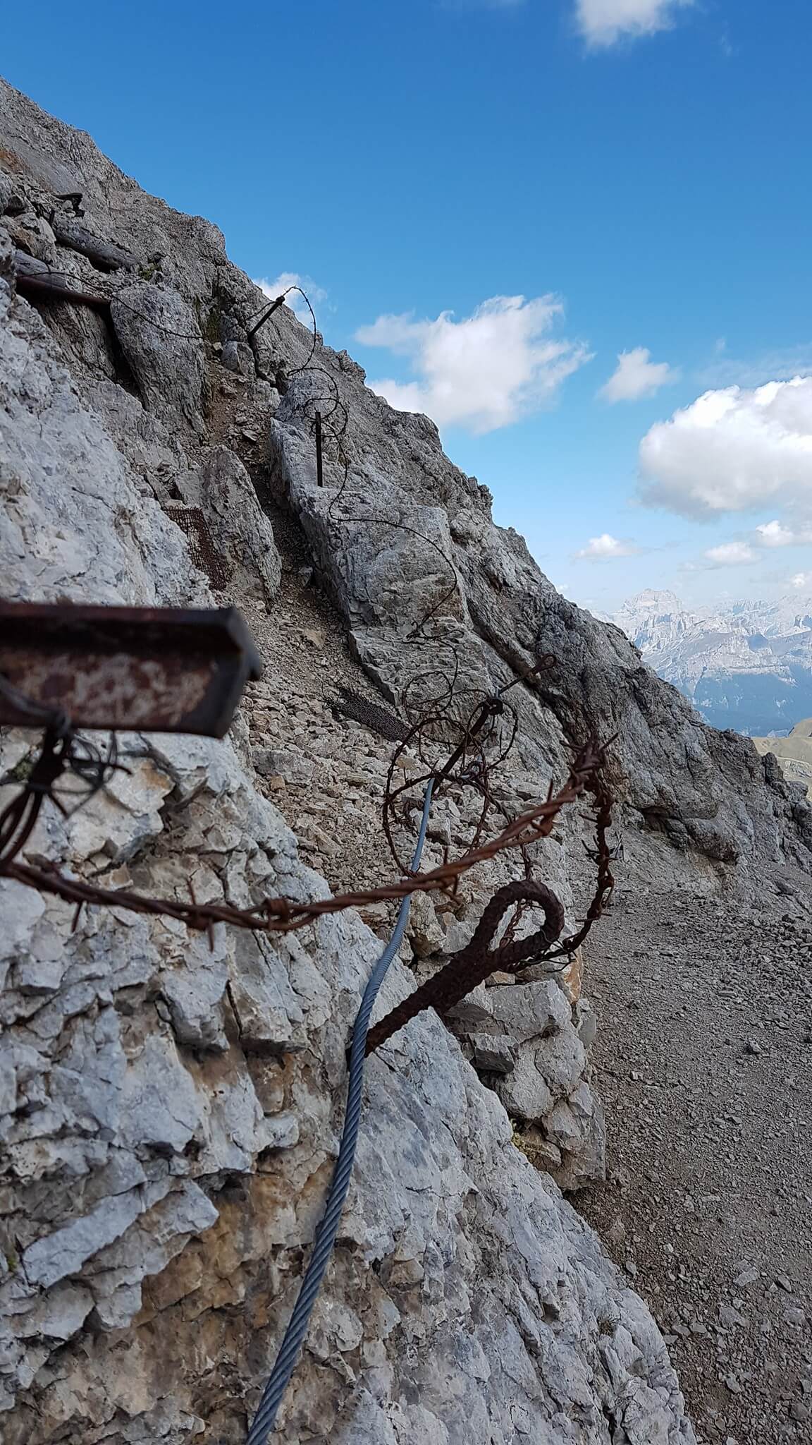 Ferrata Eterna a Punta Serauta - Bridgata Cadore