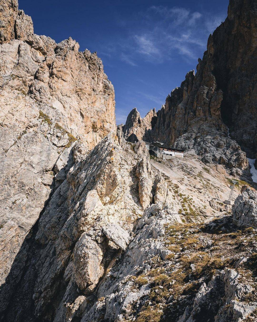 Ferrata alla Forcella del Sassolungo - Ferrate365