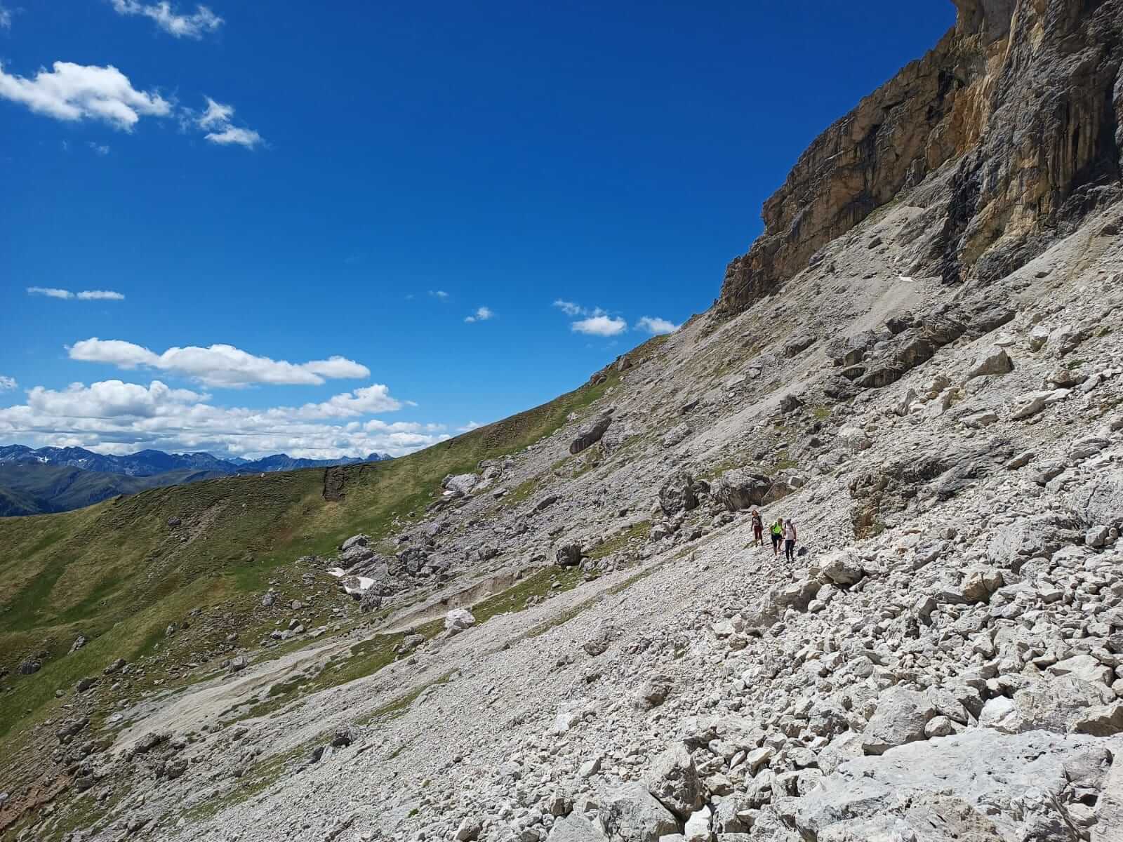Ferrata alla Forcella del Sassolungo - Ferrate365