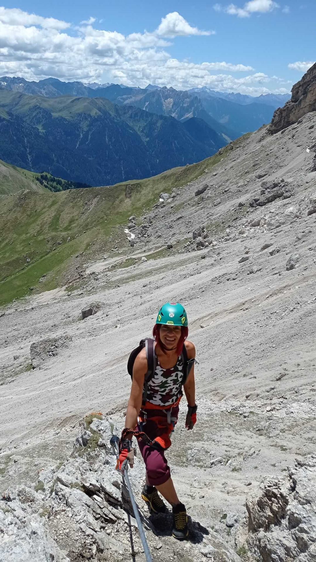 Ferrata alla Forcella del Sassolungo - Ferrate365
