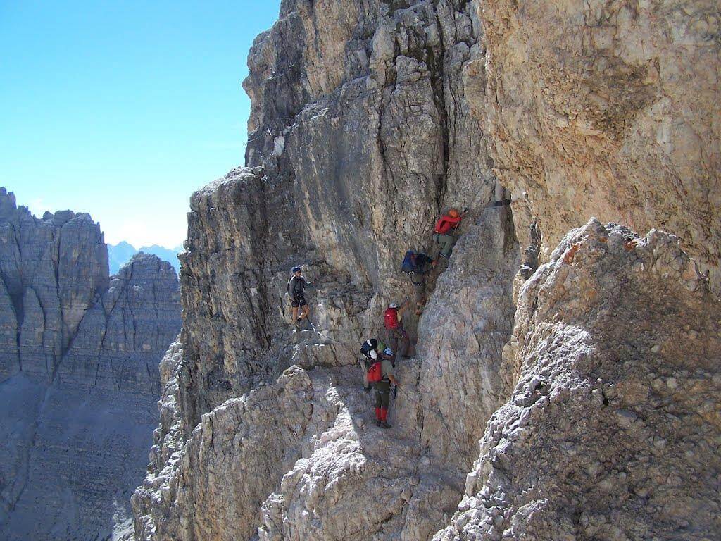 Via Ferrata Innerkofler to the Paterno
