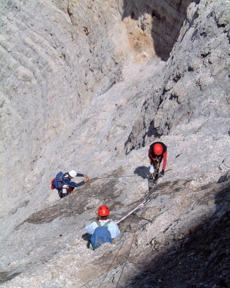 Ferrata Lipella alla Tofana di Rozes