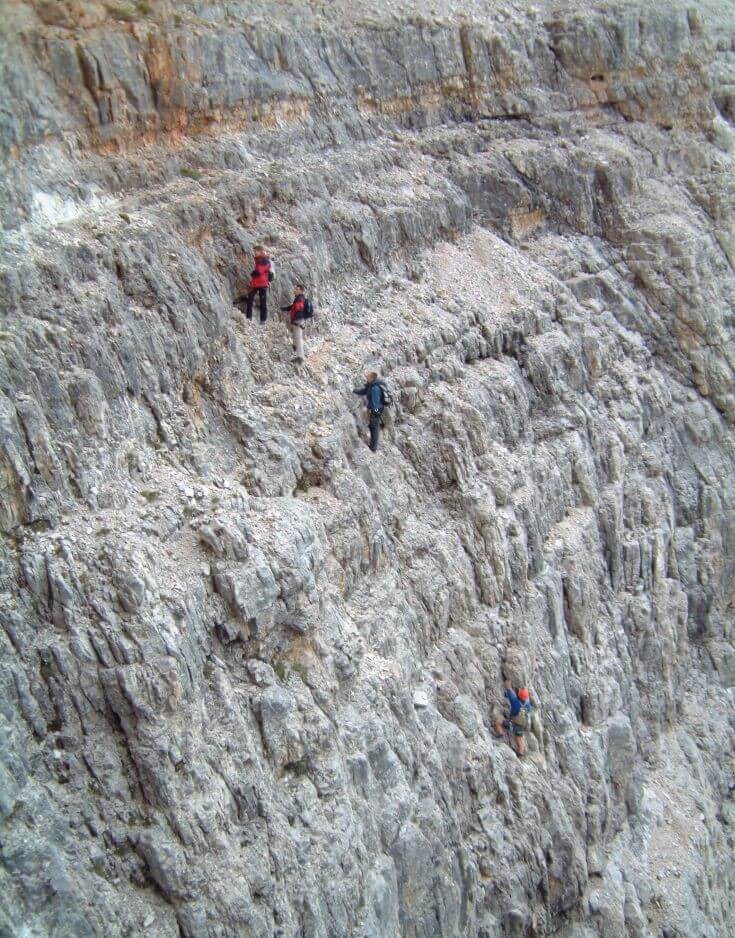 Ferrata Lipella alla Tofana di Rozes