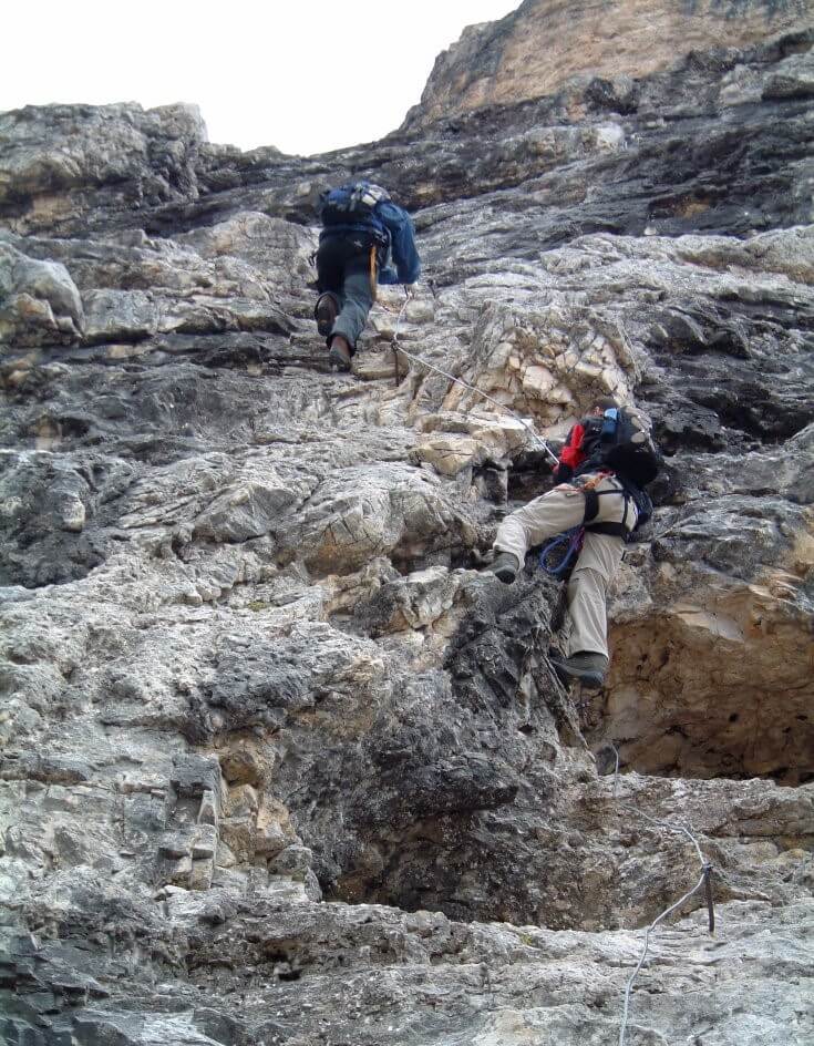 Ferrata Lipella alla Tofana di Rozes