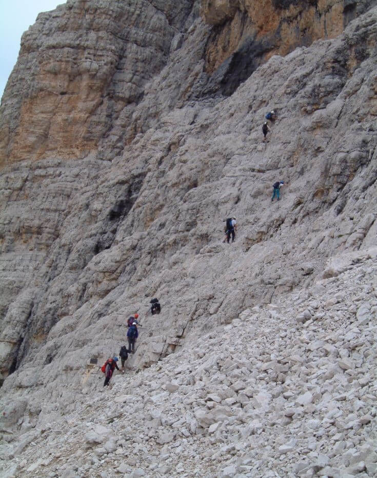 Ferrata Lipella alla Tofana di Rozes