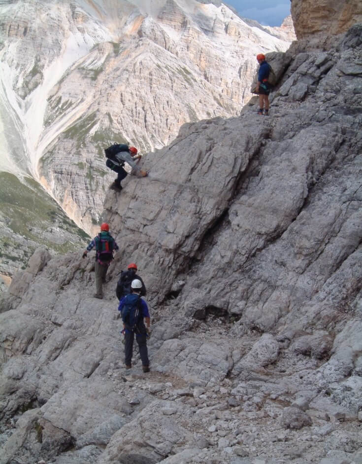 Ferrata Lipella alla Tofana di Rozes