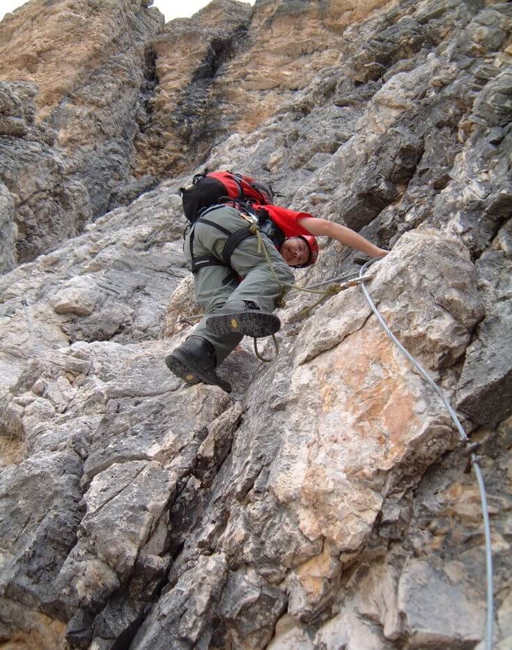 Ferrata Lipella alla Tofana di Rozes