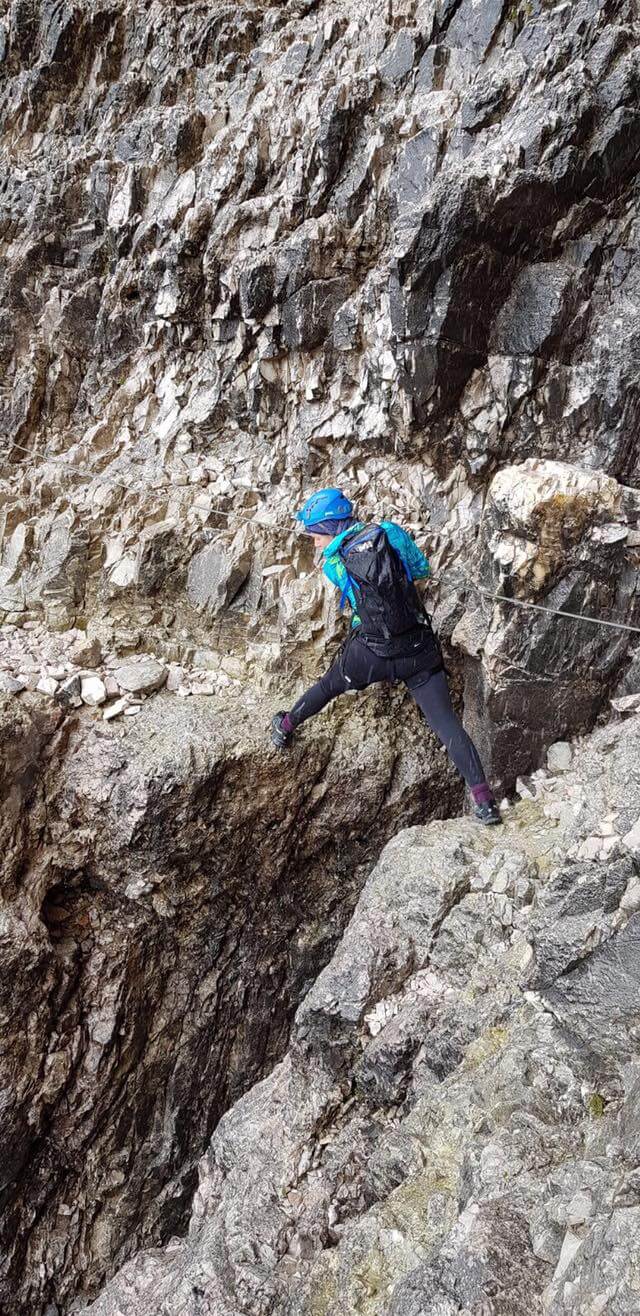 Ferrata Lipella alla Tofana di Rozes