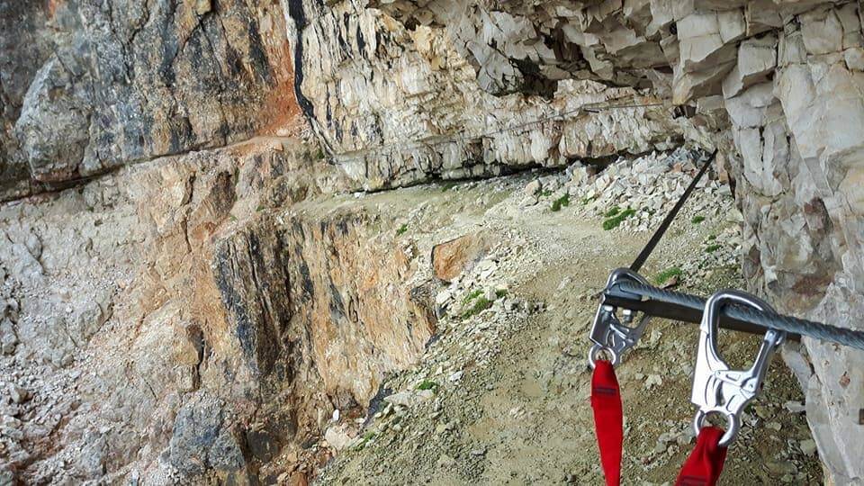 Ferrata Lipella alla Tofana di Rozes