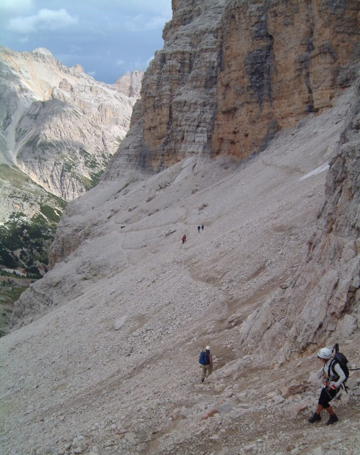 Ferrata Lipella alla Tofana di Rozes