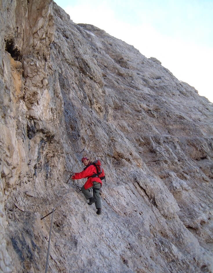 Ferrata Lipella alla Tofana di Rozes
