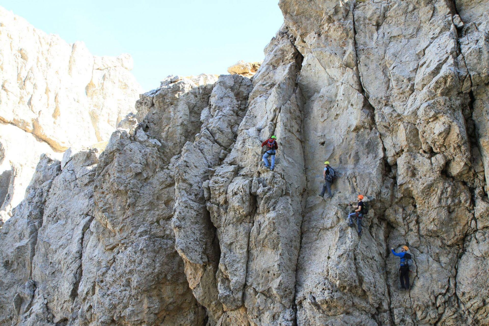 Via Ferrata Masarè at Catinaccio