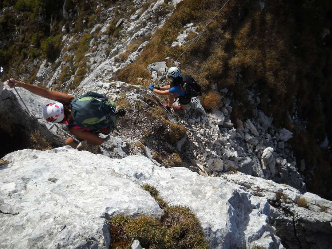 Ferrata del Passo dei 6 al Monte Coppolo - Ferrate365
