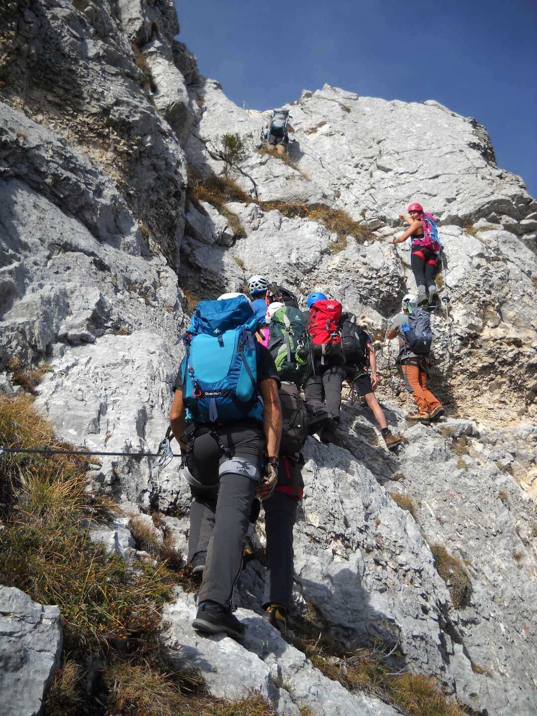 Ferrata del Passo dei 6 al Monte Coppolo - Ferrate365