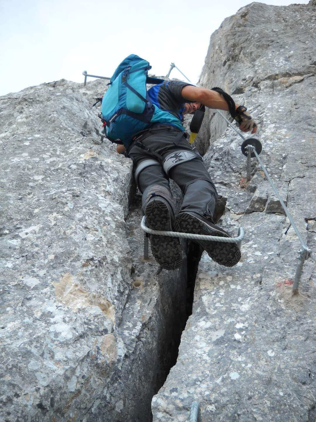 Ferrata del Passo dei 6 al Monte Coppolo - Ferrate365