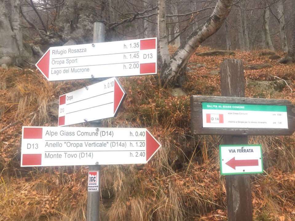 Ferrata Nito Staich a Oropa