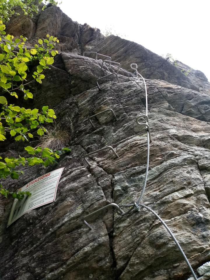 Ferrata Nito Staich a Oropa