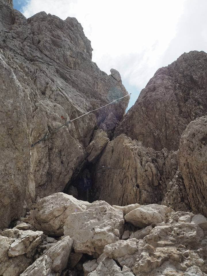 Via Ferrata to Passo Santner