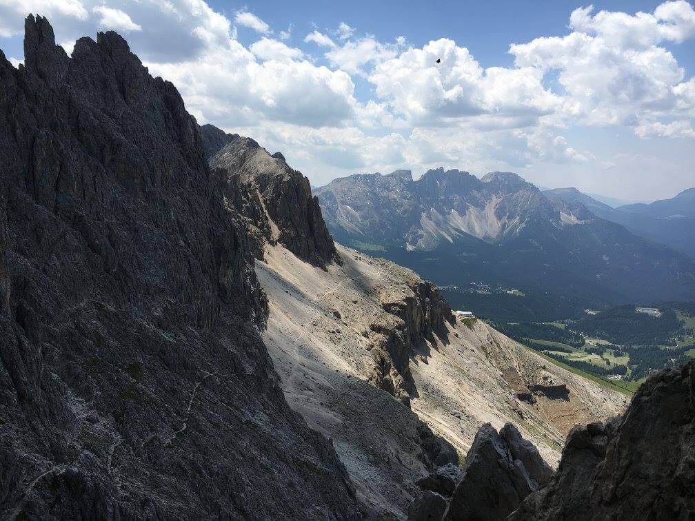 Via Ferrata to Passo Santner