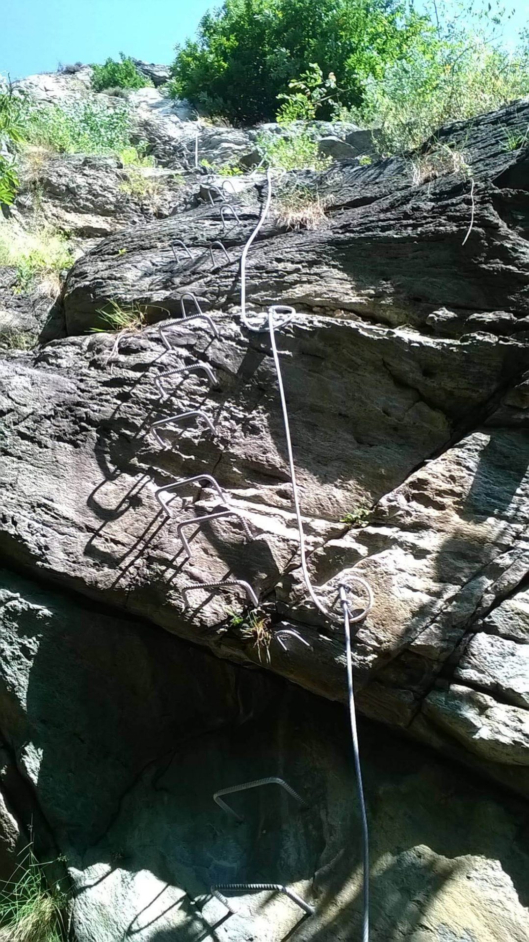 Relazione della Ferrata di Pont Canavese