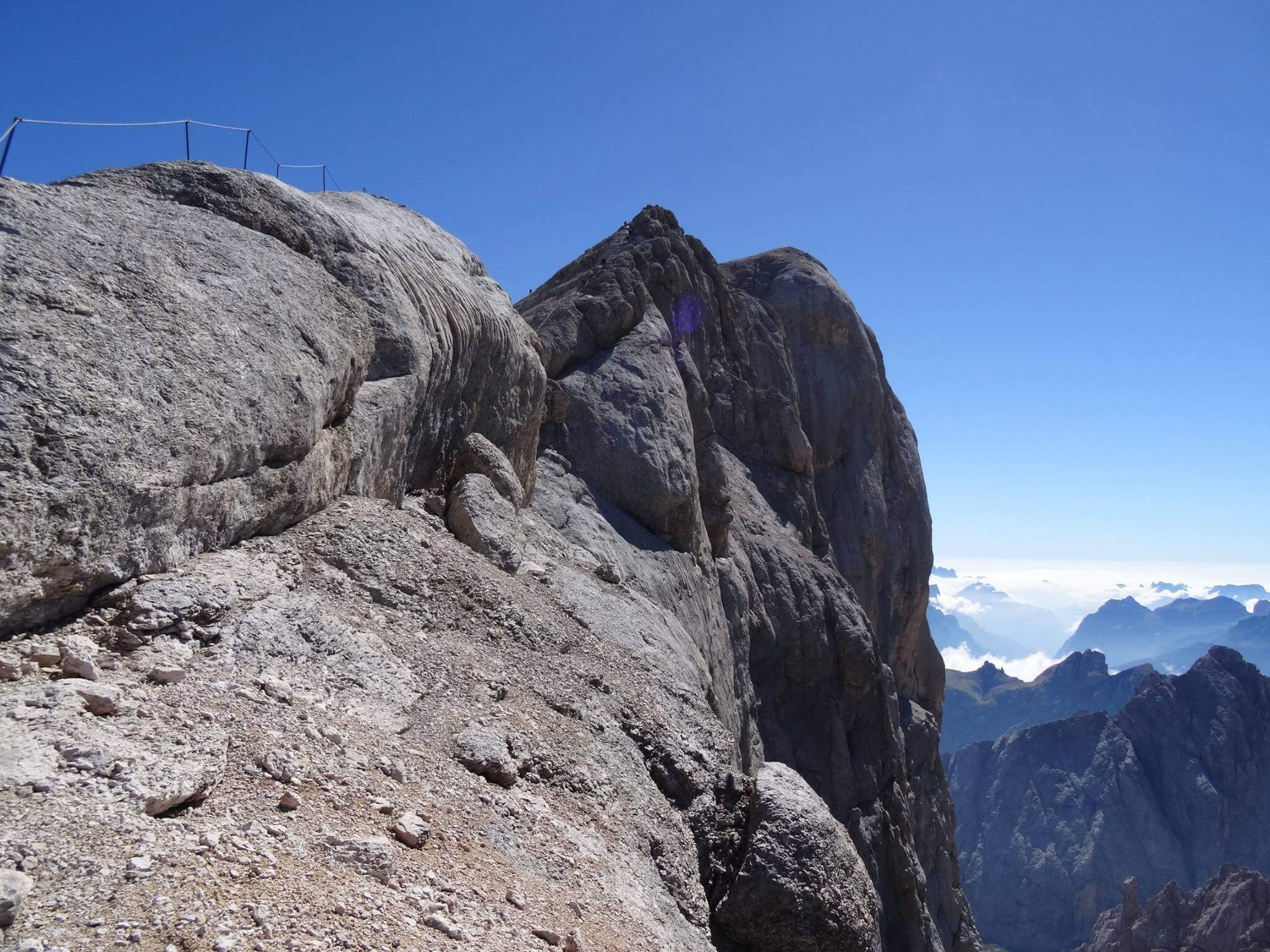 Via Ferrata Punta Penia - West Ridge Marmolada