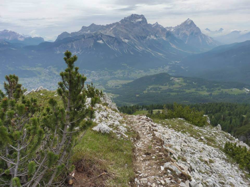 Ferrata Maria e Andrea Ferrari al Ra Bujela