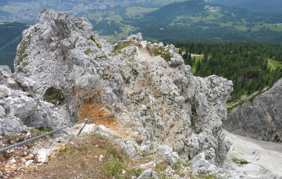 Ferrata Maria e Andrea Ferrari al Ra Bujela