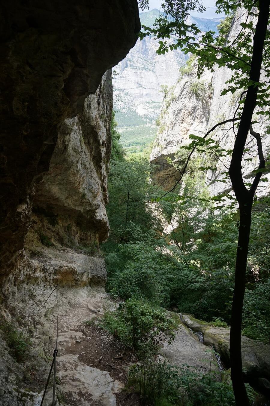 Ferrata Rio Sallagoni al Castel Drena