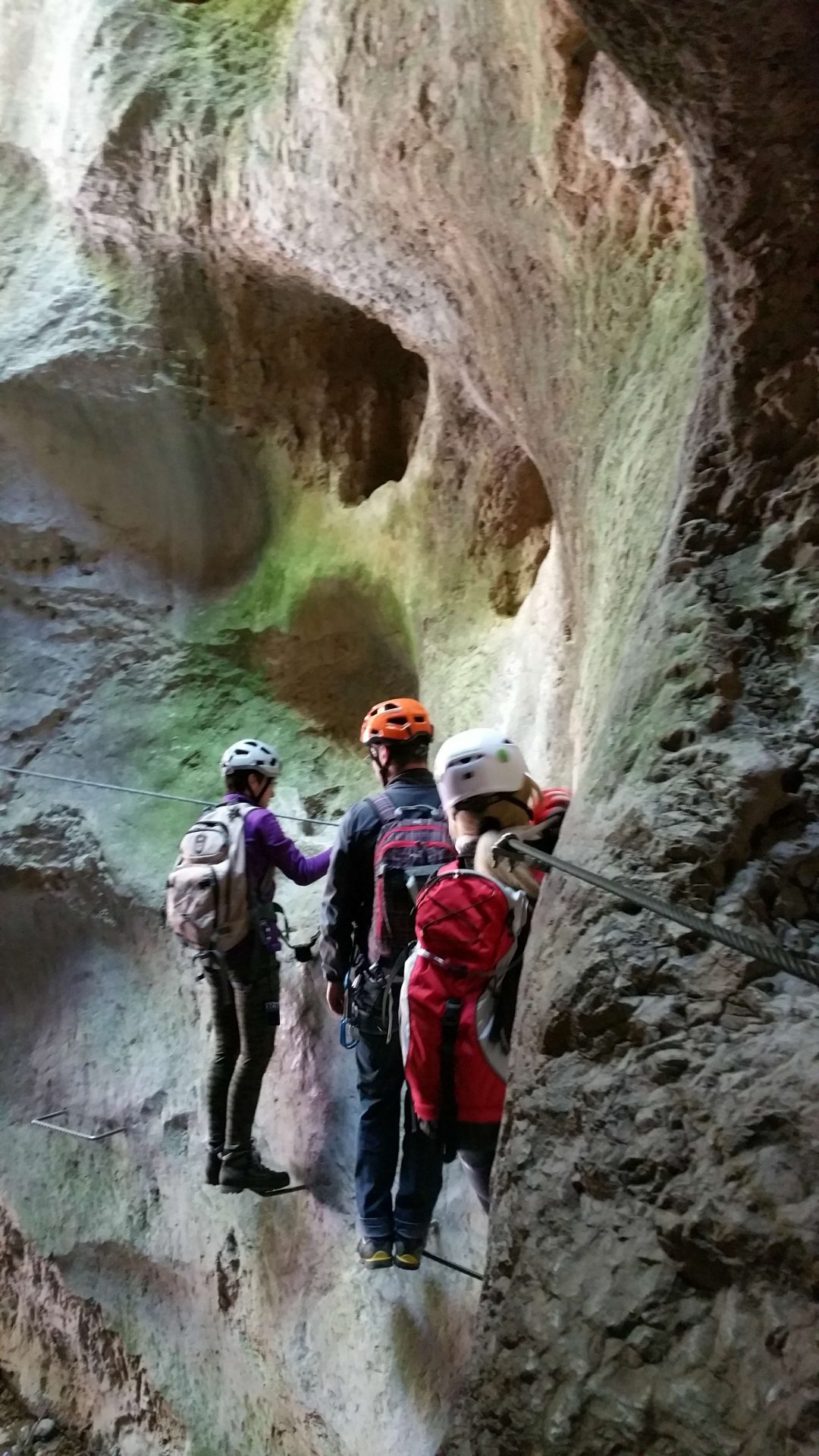 Ferrata Rio Sallagoni al Castel Drena