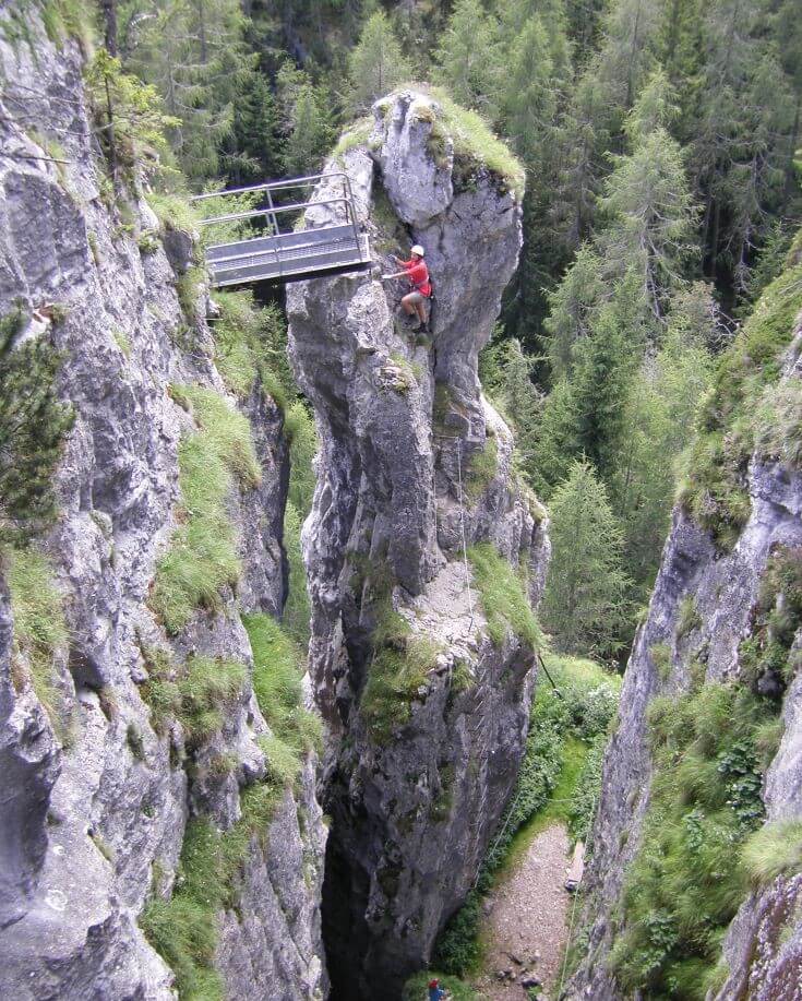 Ferrata Sass de Rocia